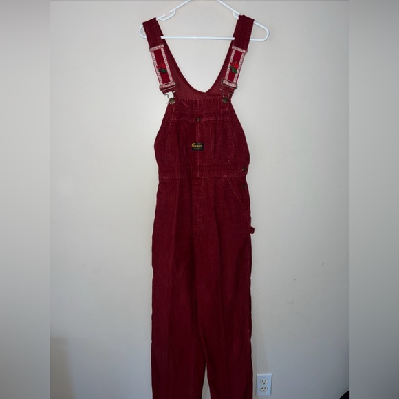 Deecee | Pants & Jumpsuits | Vintage Deecee Womens Red Overalls See ...